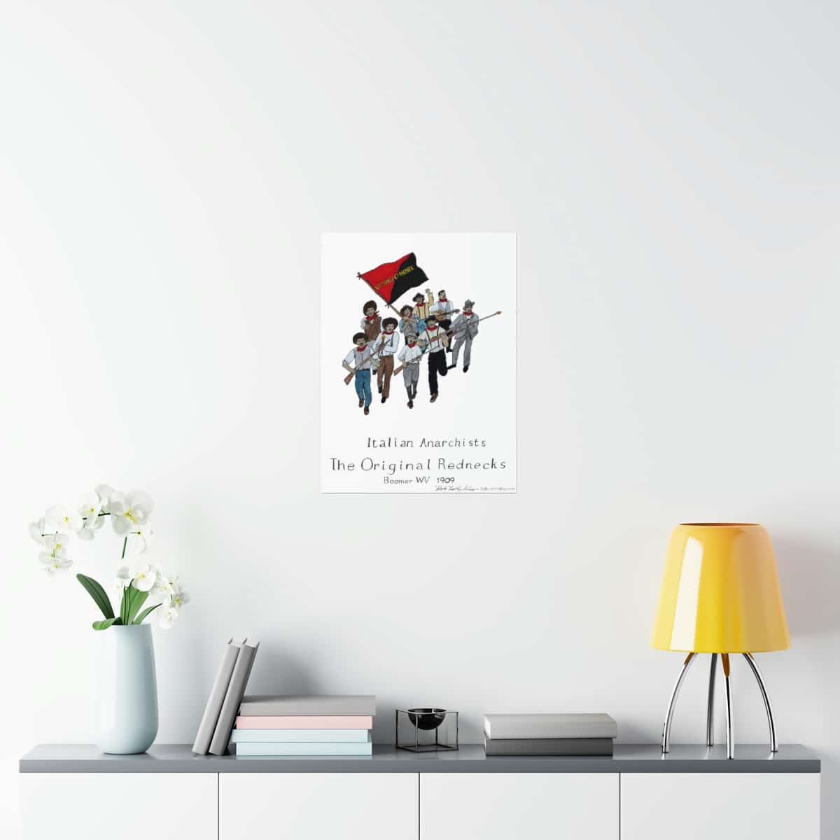 Appalachian Italian Miners–The Original Rednecks Poster - Bullpush Hollow